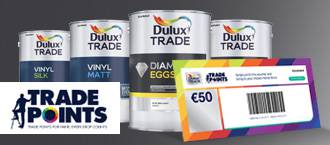 Dulux Trade Points - Rewarding Professionals