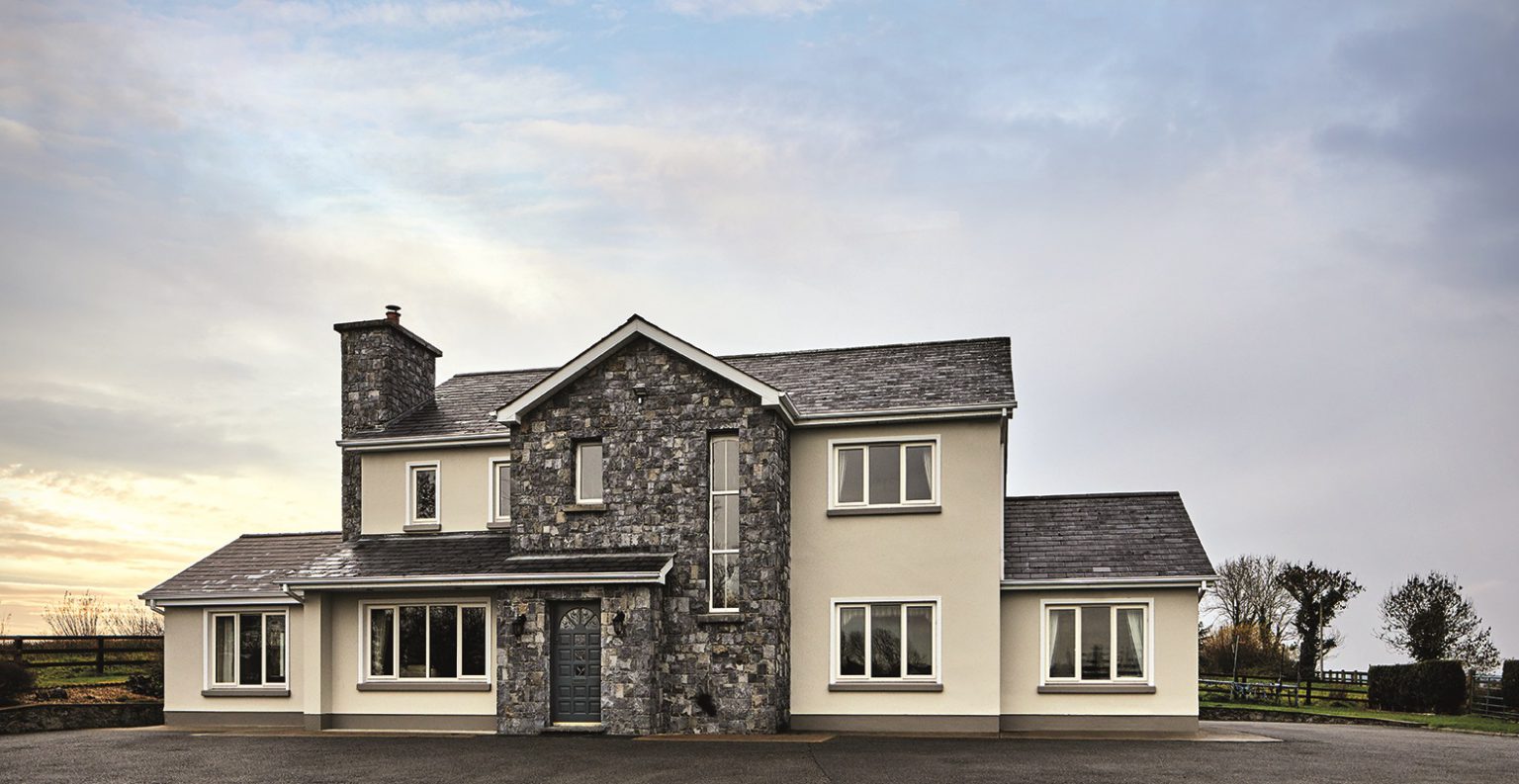 Walls Cashel Clay Plinth & WSills Beginish WReveal Achill White Door ...