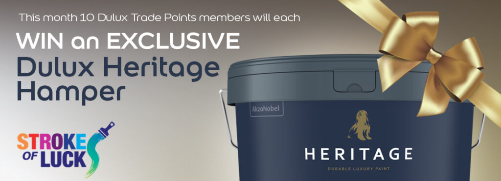 Win A Limited Edition Dulux Heritage Pack – Dulux Trade Points